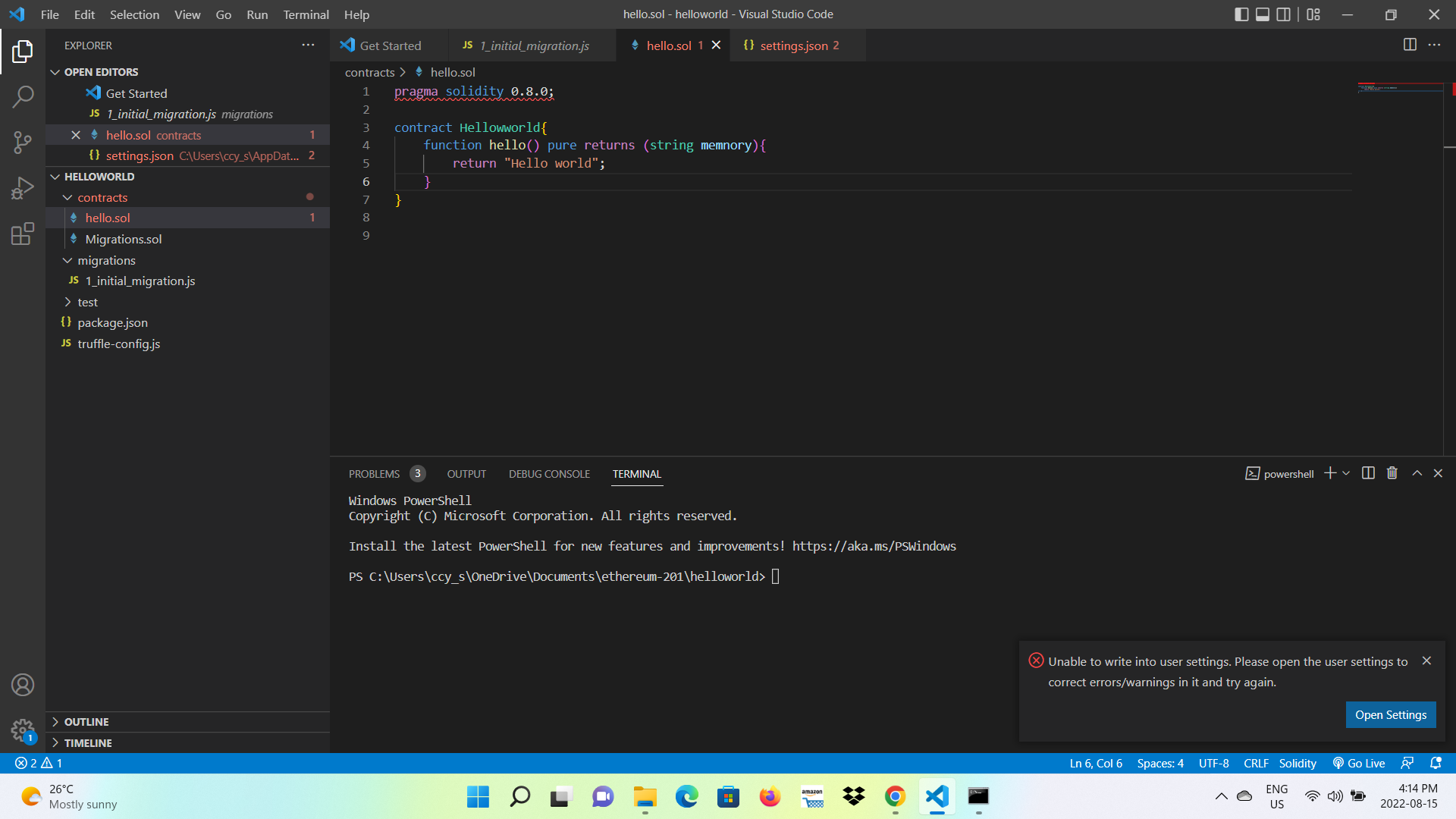 Learning Truffle Ethereum Smart Contract Programming 201 Moralis Academy Forum 0955